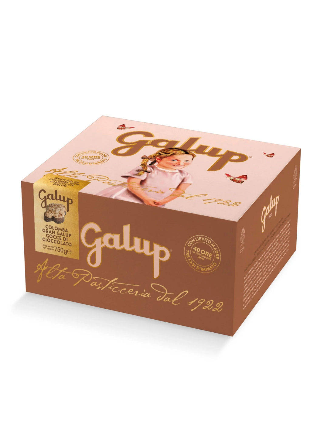 Colomba Gran Galup con gocce di cioccolato 750 grammi | Acquista Online ...