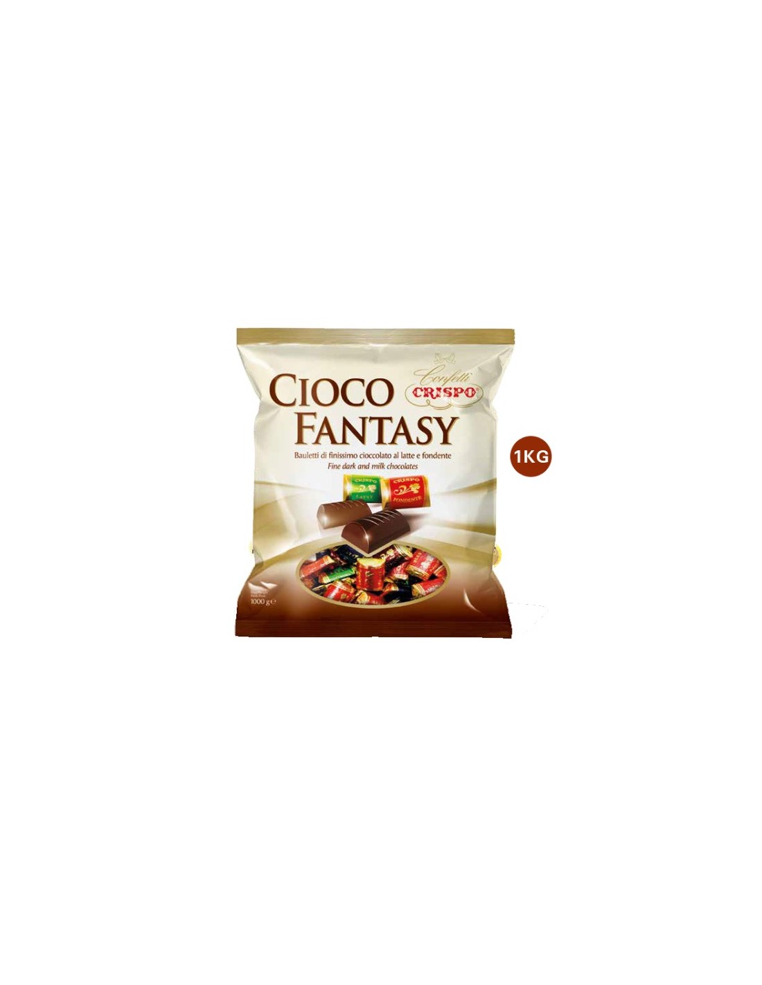 Crispo CiocoFantasy mit Milch- und Zartbitterschokolade 1kg | Acquista ...